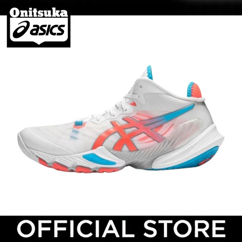 100% genuine Asics METARISE White Blue Red for Men Anti slip Durable ...