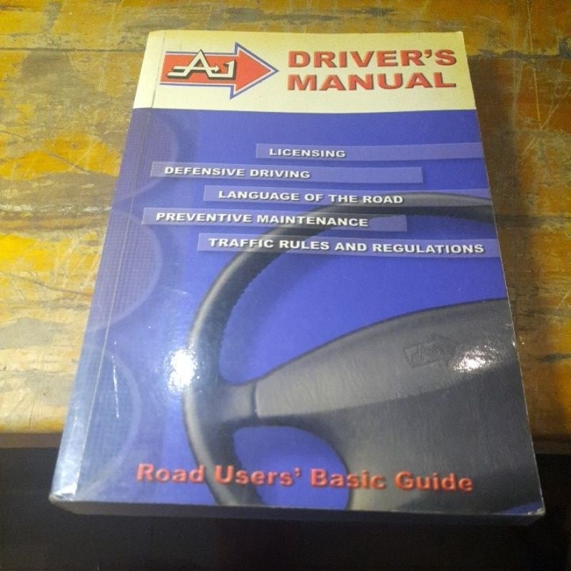A1 Driver's Manual - Basic Guide | Shopee Philippines