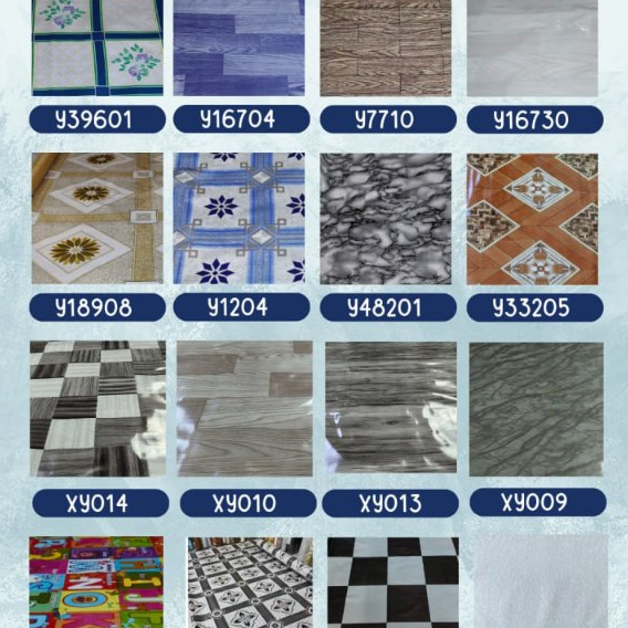 LINOLEUM RUBBERIZED RENOLEUM FLOORMAT TABLECLOTH FLOORING (SOLD PER ...