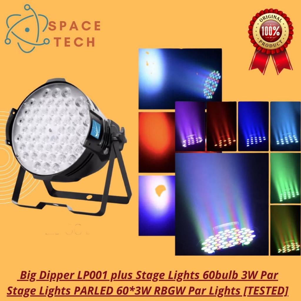 Big Dipper LP001 plus Stage Lights 60bulb 3W Par Stage Lights PARLED 60 ...