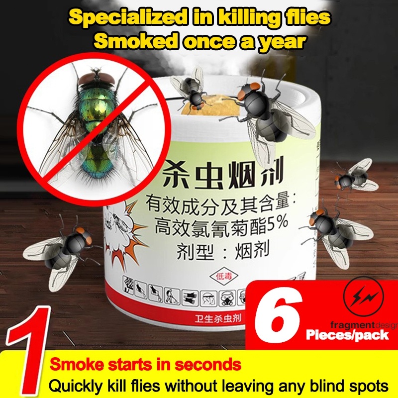 6pcs Powerful Smoke Insecticide Herb Repellent Insecticide Cockroach ...