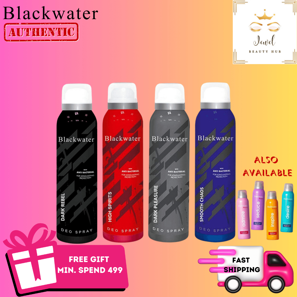 BLACKWATER DEO SPRAY 150ML | Shopee Philippines