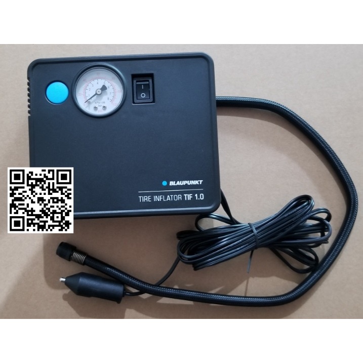 Blaupunkt 12V Tire Inflator TIF 1.0 with tire guage | Shopee Philippines