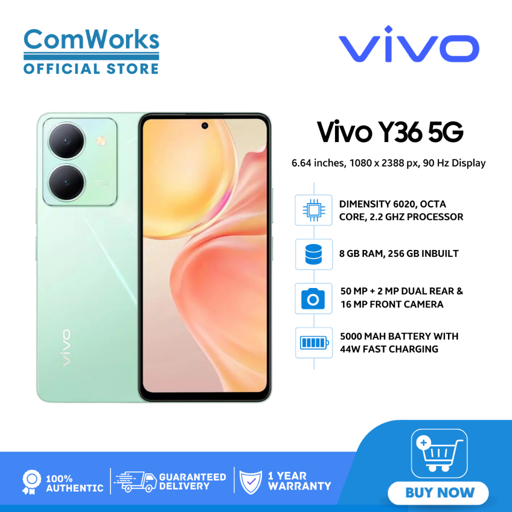 VIVO Y36 phone large storage phone fast charging phone Snapdragon chip ...