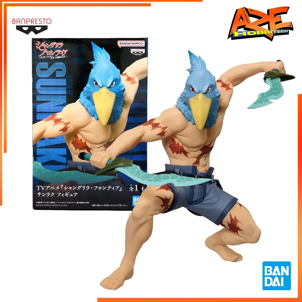 Banpresto Shangri La Frontier Sunraku Action Figure Bandai | Shopee ...