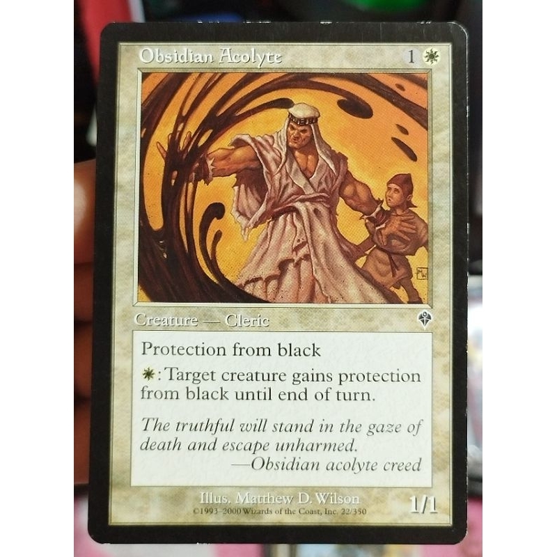 Obsidian Acolyte (Magic the gathering) | Shopee Philippines