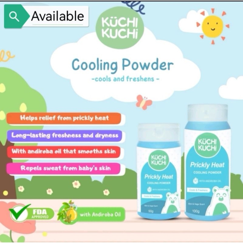Kuchi Kuchi Prickly Heat Cooling Powder 50g | Shopee Philippines
