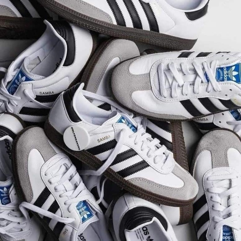ADIDAS SAMBA OG J - CLOUD WHITE | Shopee Philippines