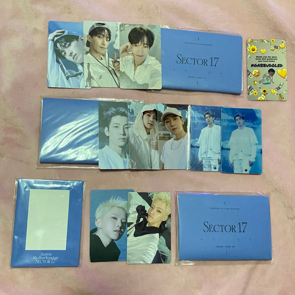 Sector 17 Weverse Album [Wonwoo Hoshi DK] Complete with POB and ...