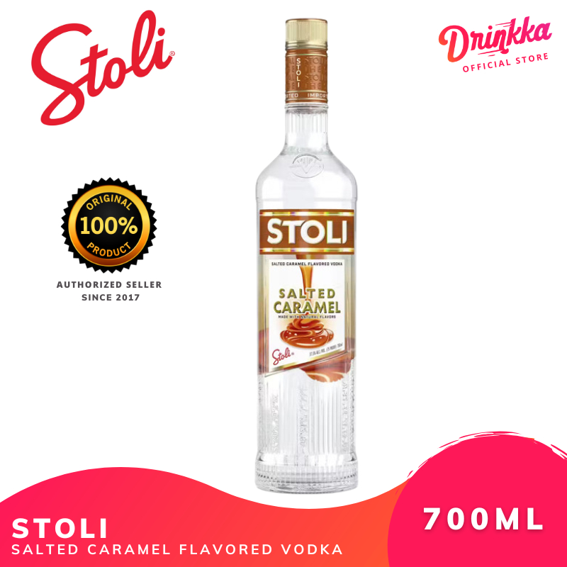 Stoli Salted Caramel Flavored Vodka 700ml 37.5% ABV | Drinkka | Shopee ...