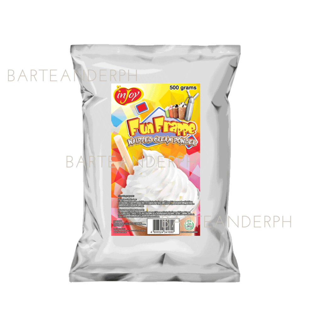 INJOY FUNFRAPPE WHIP CREAM POWDER 500G | Shopee Philippines