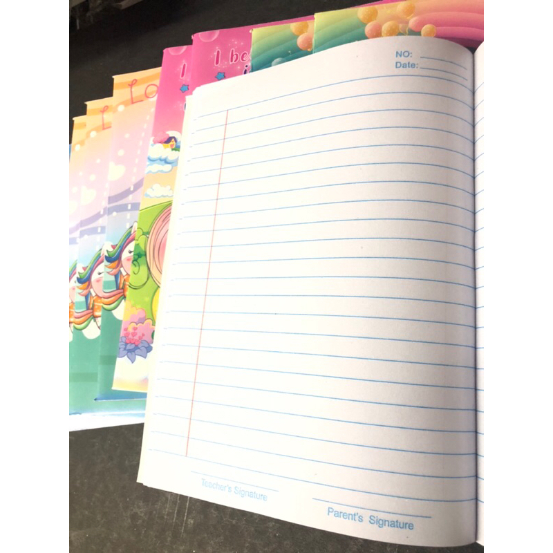 cartoon character and sanrio composition notebook 80sheets (per pack ...