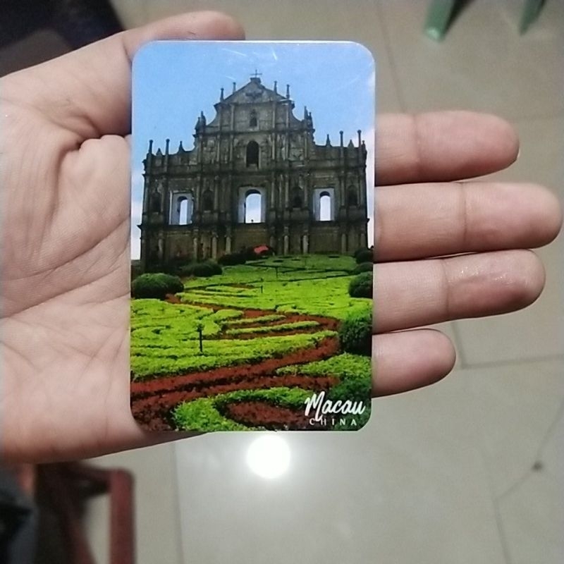 Macau, China Rubber Ref Magnet Souvenir | Shopee Philippines