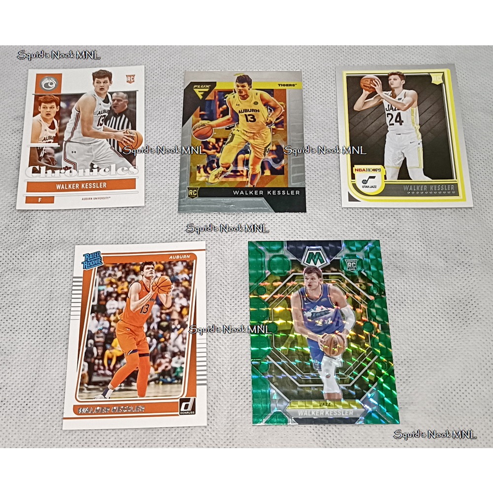 NBA Basketball Panini Cards Set - Walker Kessler (5 pieces) | Shopee ...