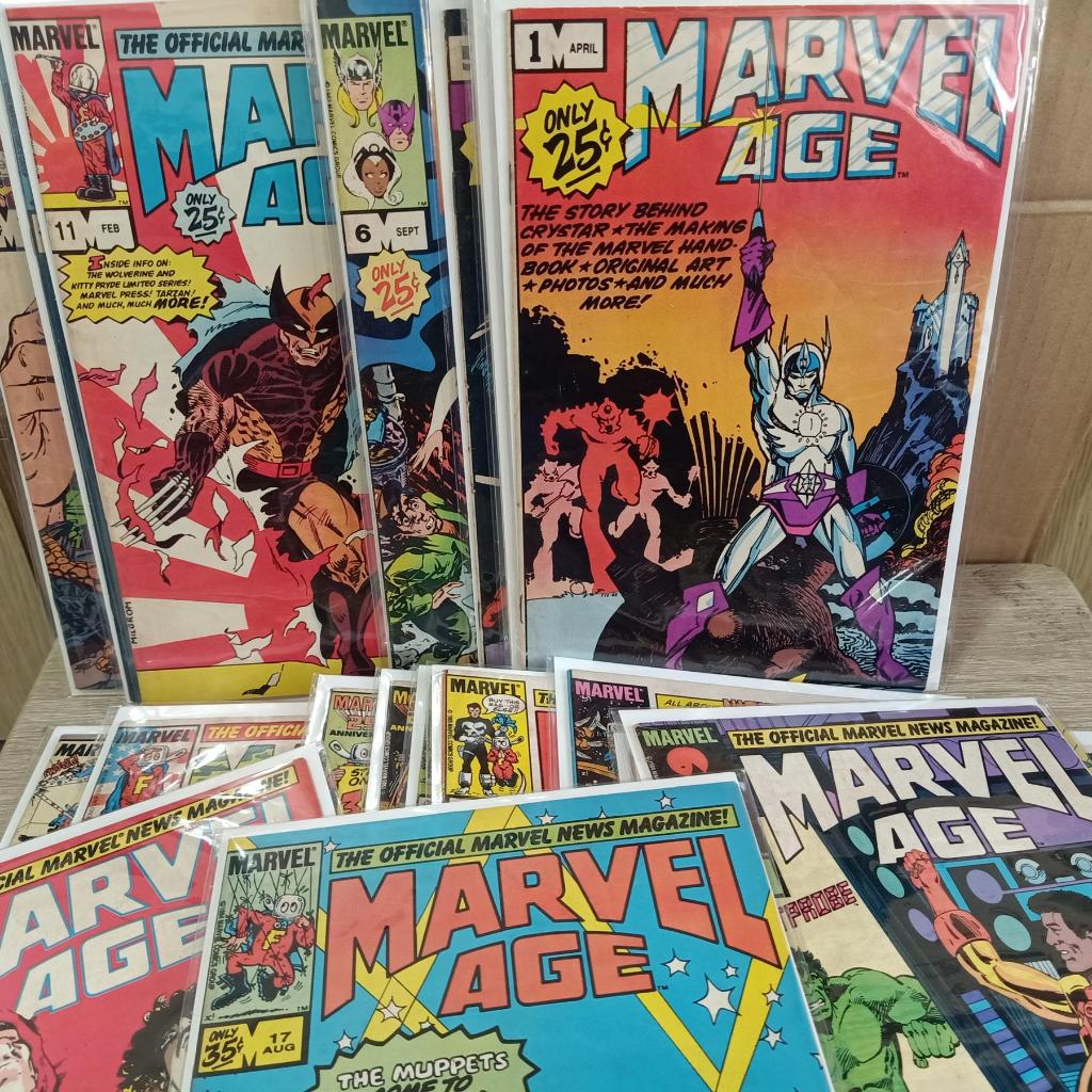 Marvel Age (marvel comics news magazine 1983) - price per piece ...