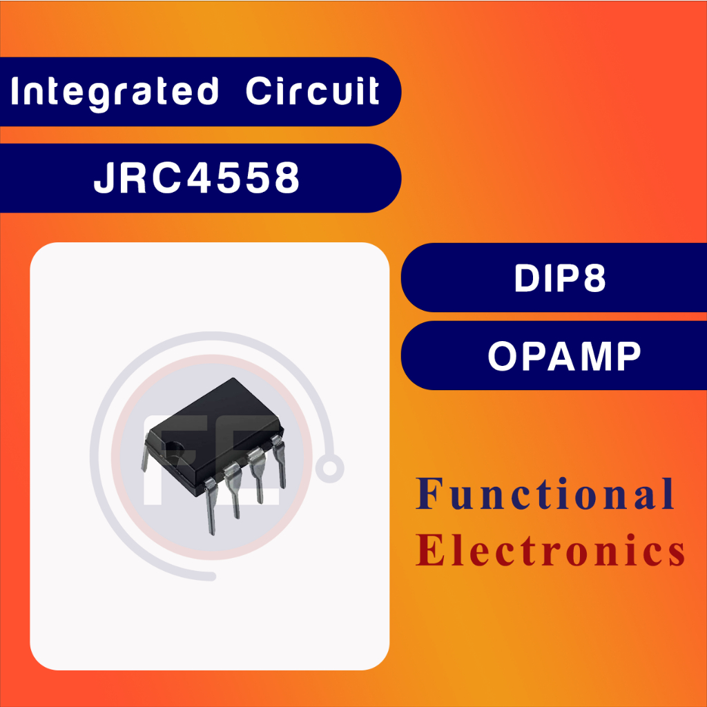 10PCS JRC4558 RC4558 4558 OP-Amp Operational Amplifier General Purpose | Shopee Philippines