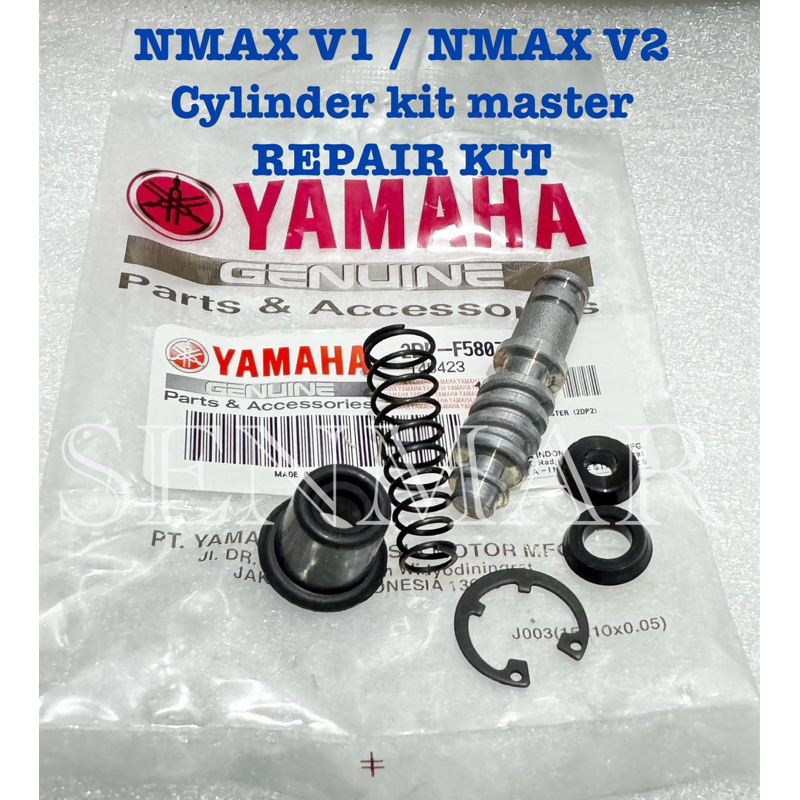 NMAX V1 V2 REPAIR KIT / CYLINDER KIT BRAKE MASTER GENUINE STOCK ...