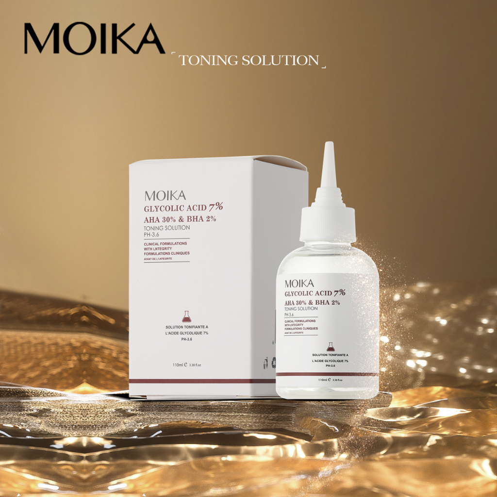 MOIKA Glycolic Acid 7% Toner AHA BHA Exfoliating Pore Minimizer Toner ...