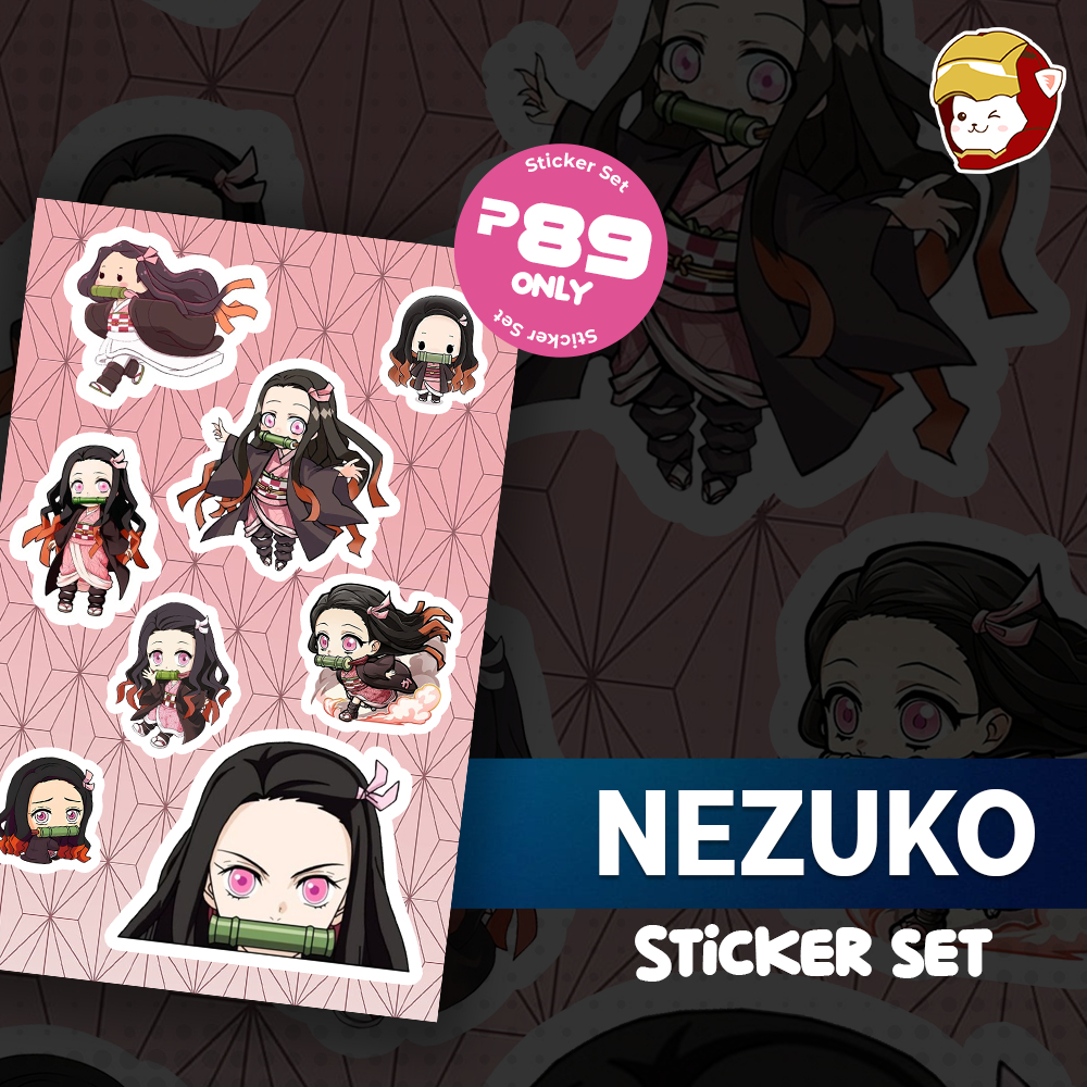 ANIME | Nezuko | Vinyl Stickers | Shopee Philippines