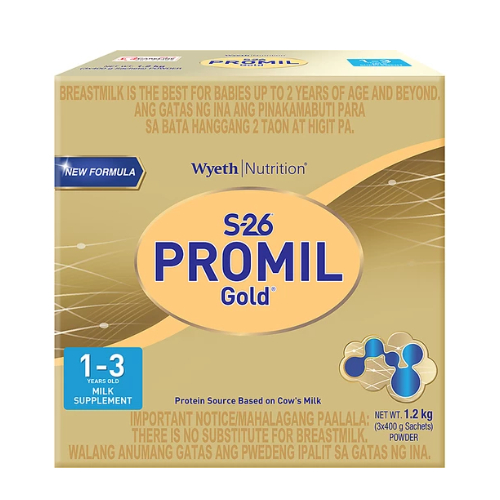 S-26 PROMIL GOLD THREE Milk Supplement 1-3 Years Old 1.2kg | Shopee ...
