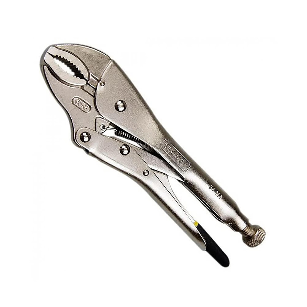 Stanley by Winland 10-Inches/254mm Curved Jaw Vise Grip Locking Pliers ...