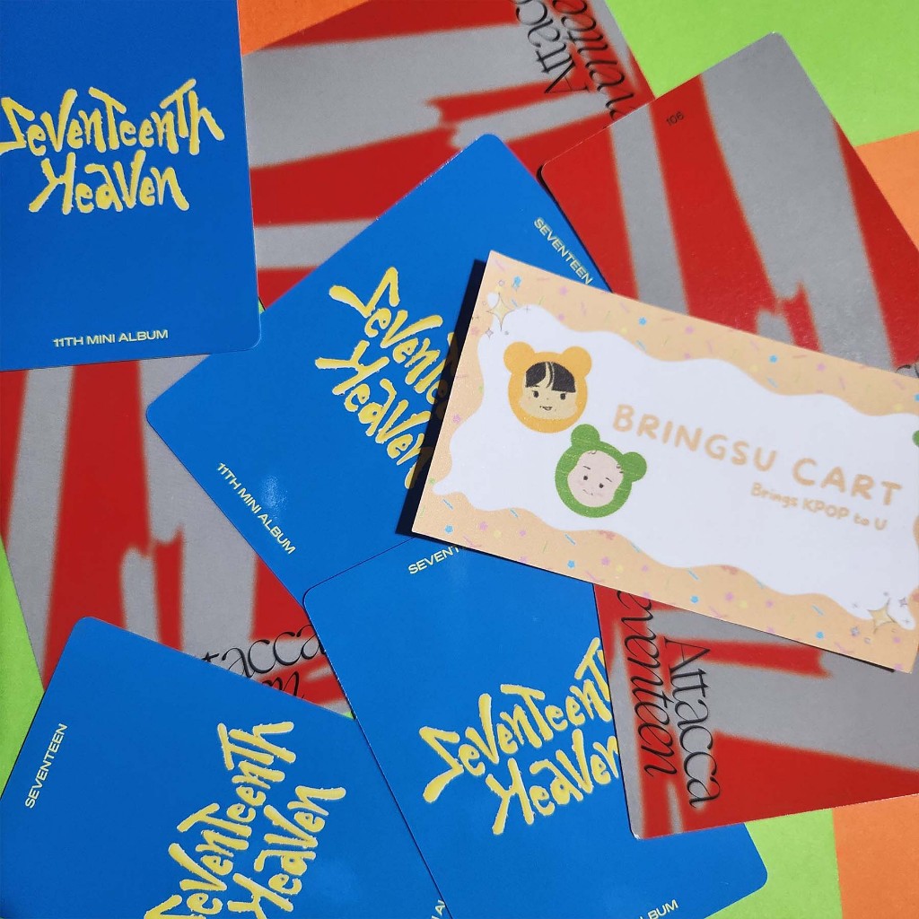 SEVENTEEN ALBUM RPC/NRPCs (SEVENTEENTH HEAVEN/ATTACCA) | Shopee Philippines