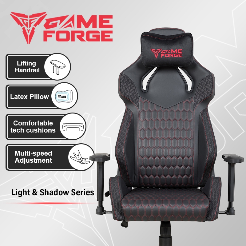 GAMEFORGE Ergonomic Gaming Chair Computer Chair, Reclining Office Chair ...