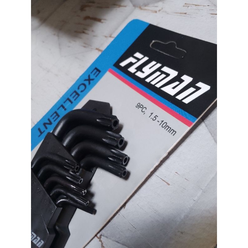 FLYMAN Allen Wrench set Star type long heavy duty brand New items ...