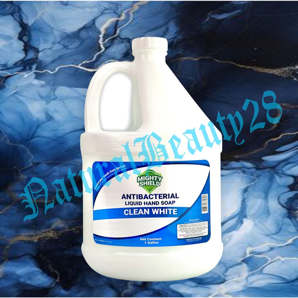 Mighty Shield Antibacterial Liquid Hand Soap - Shangrila Scent 1 GALLON ...