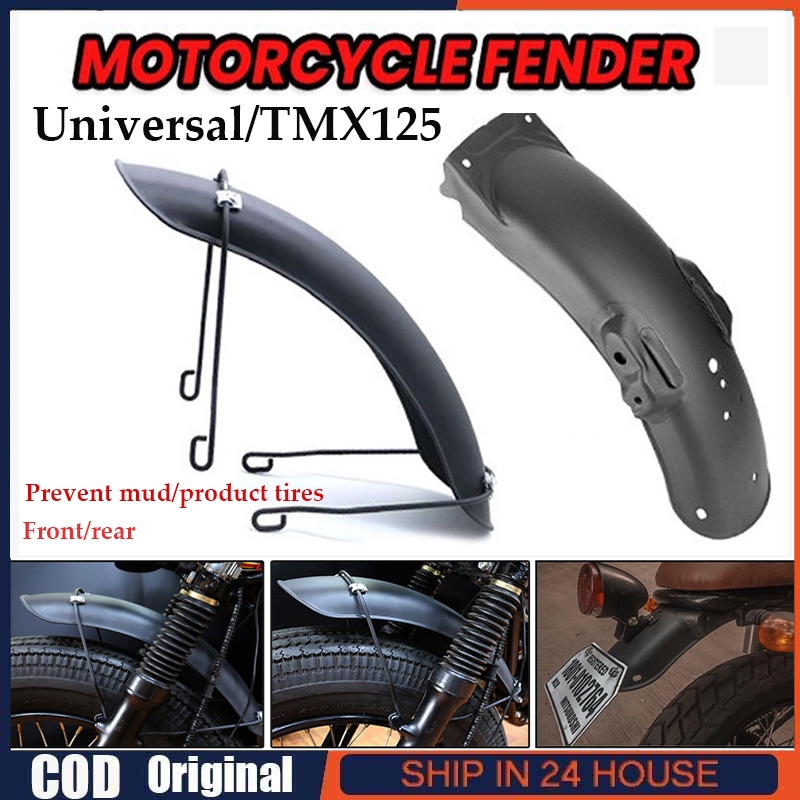 Motorcycle Front/Rear Mudguard Universal Retro Front Fender Motorcycle ...
