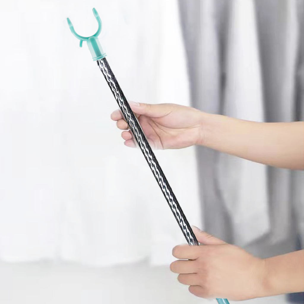 Japan FlexiReach Clothes Butler Stainless Steel Telescopic Clothes Fork ...