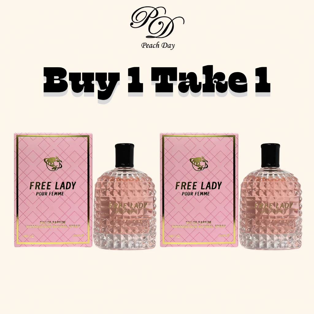 【BUY 1 TAKE 1】 Free Lady Perfume Brave Man Perfume Pour Homme Perfume ...