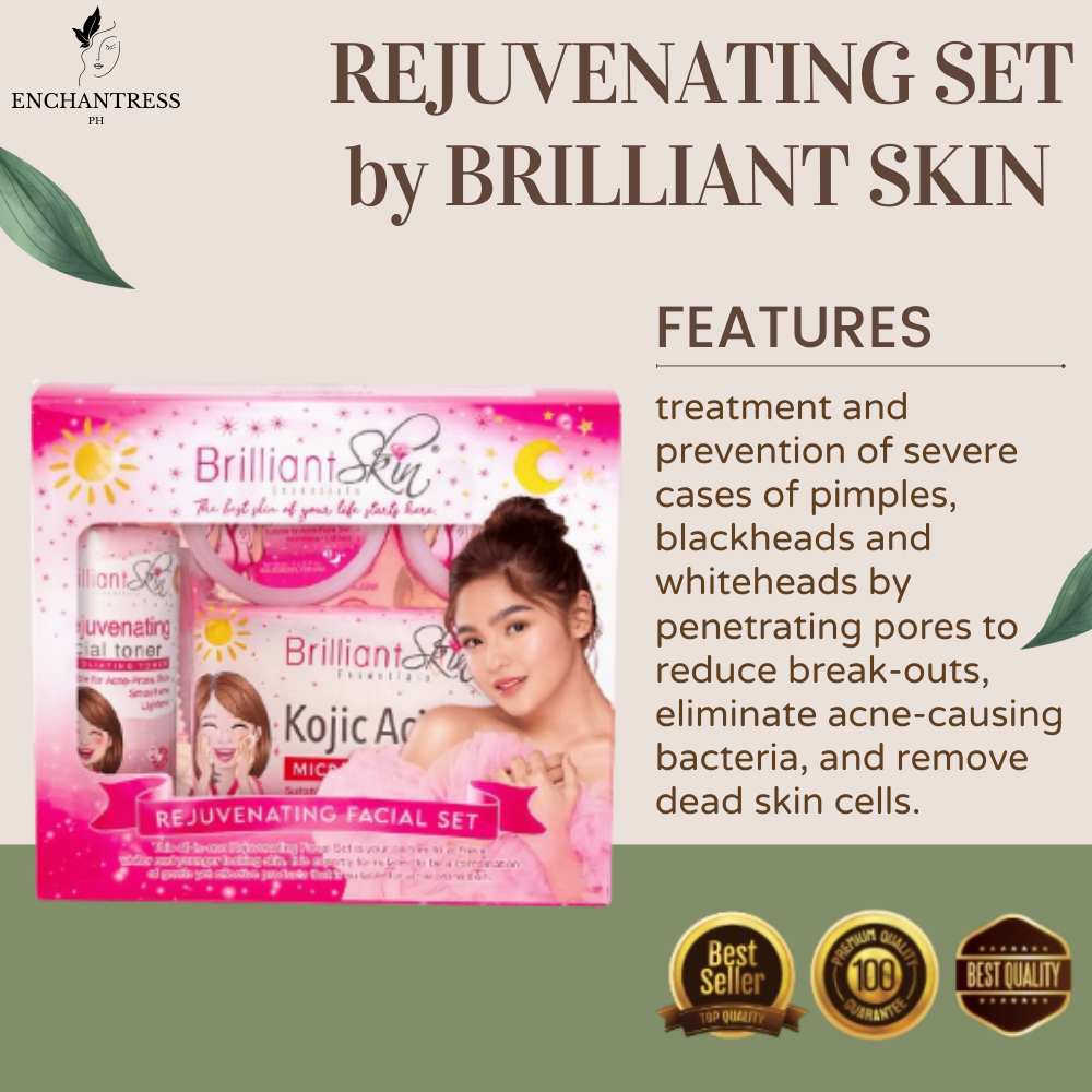Original Brilliant Skin Rejuvenating Set (Hydrating, Whitening, Tomato ...