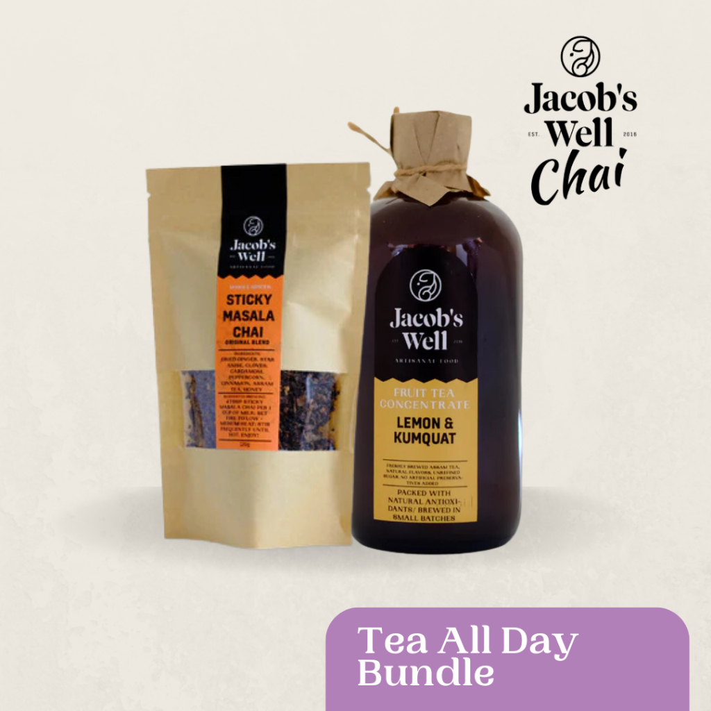 Jacob's Well Chai | Tea All Day Bundle (Fruit Tea Concentrate 250ml ...