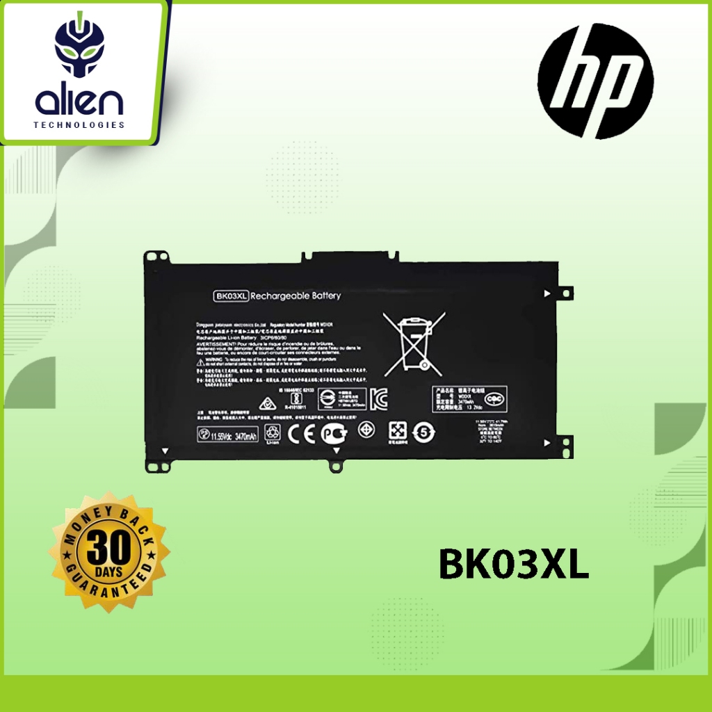 HP Pavilion Laptop Battery BK03XL for X360 14 14m 14m-ba 14m-ba013dx ...