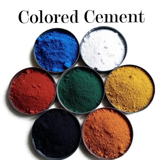 Color Cement Per Kilo (White,Red,Blue,Black,Green,Yellow) Cement ...