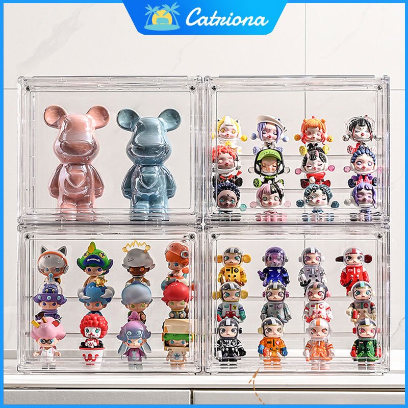 Popmart Acrylic Display Case Storage Organizer Transparent Boxes ...