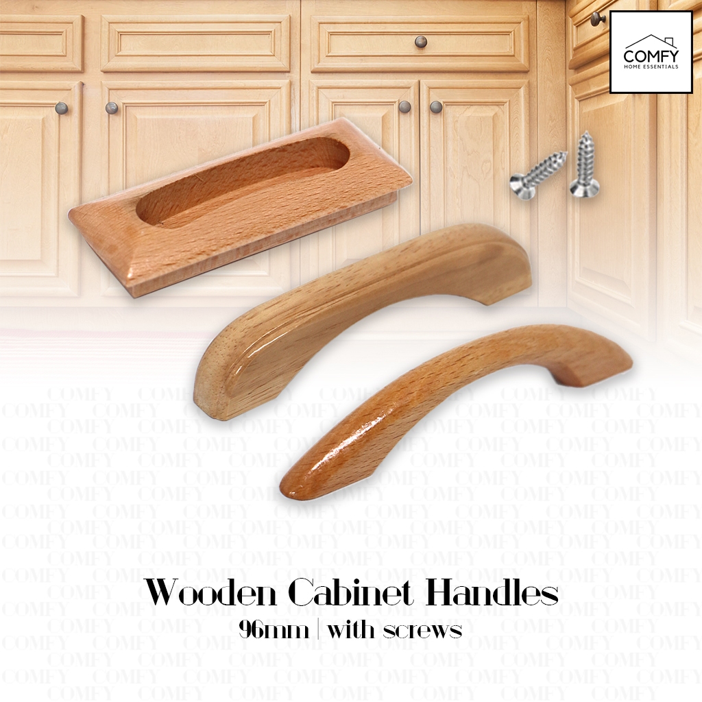 4 Inches Recessed Wooden Cabinet Drawer Door Pull Furniture Bedroom ...