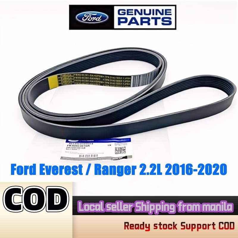 (1 PCS )Ford Drive Belt for Ford Everest 2.2L 2016-2020 / Ford Ranger 2 ...