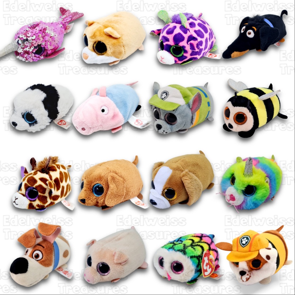 TY Tsum Tsum Teeny Teenie Tys Beanie Babies Plushie Stuffed Toys B5 ...