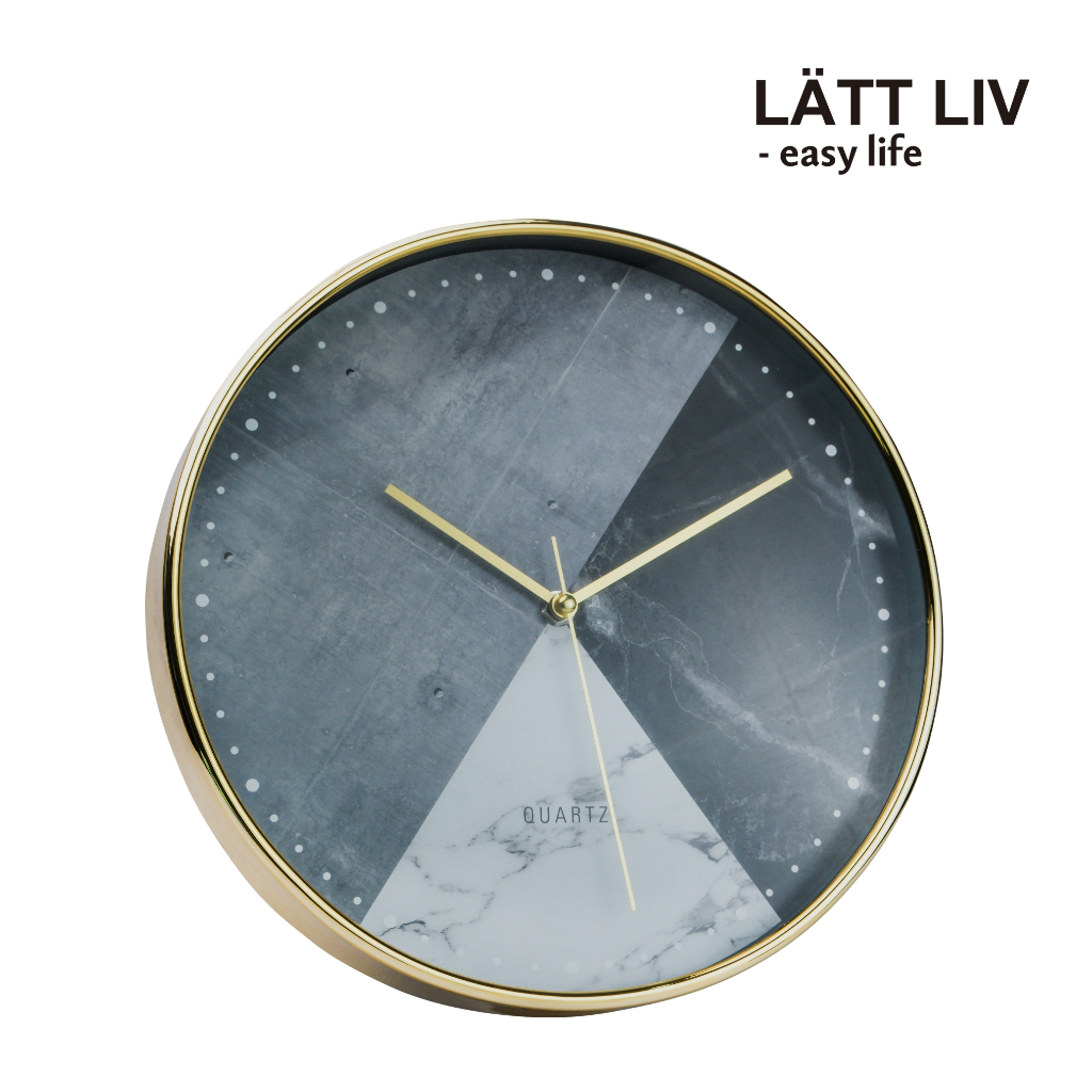 LATT LIV Quartz Wall Clock | Shopee Philippines