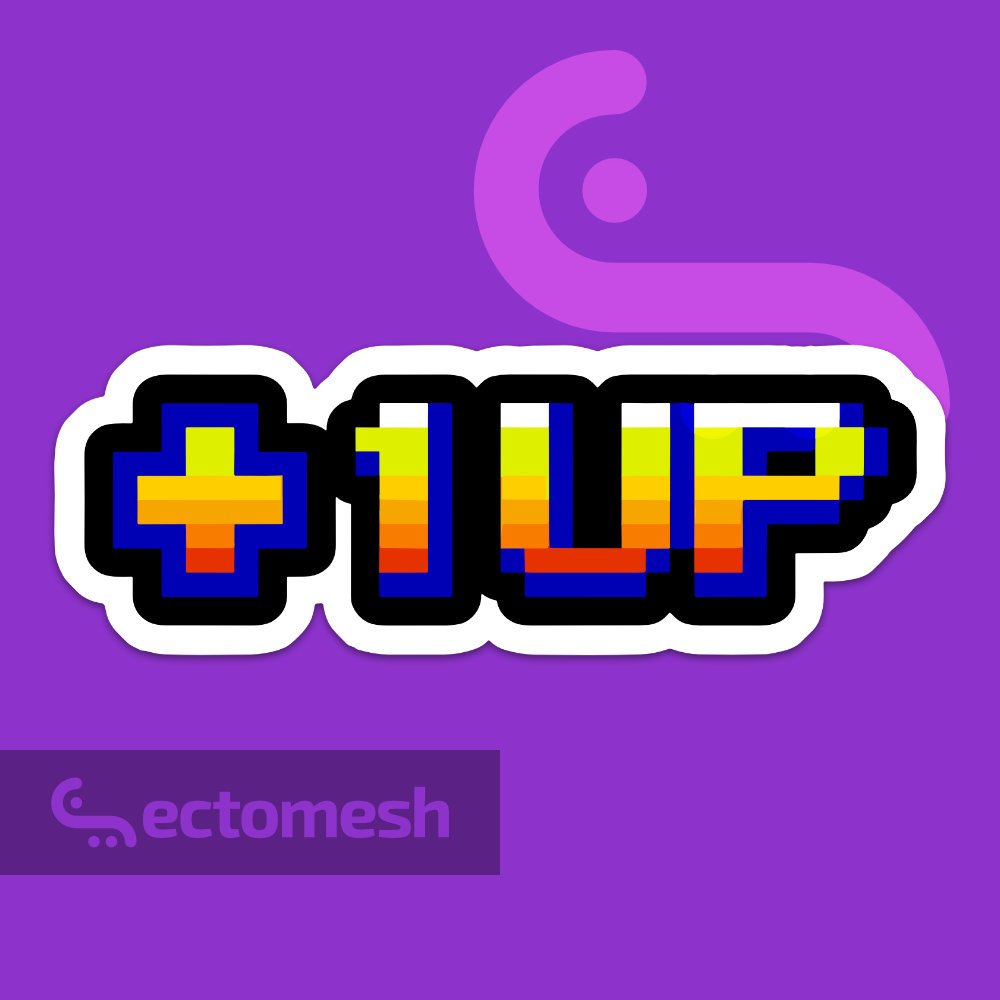 Level Up +1UP - Retro Vinyl Waterproof Car Sticker by EctoMesh | Shopee ...