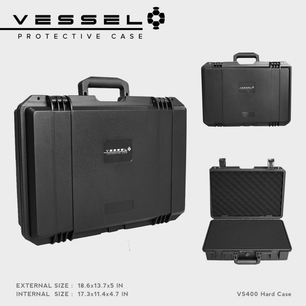 VESSEL VS400 Portable Hard Case for Photography, Equipment, Instruments ...