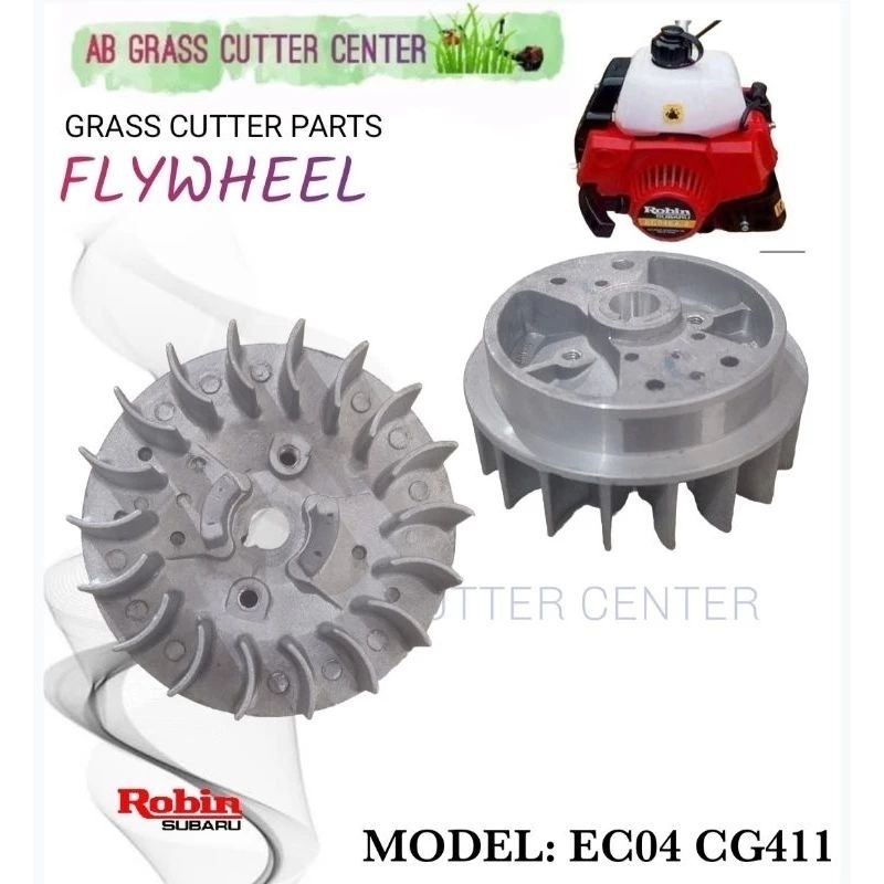 EC04/CG411 FLYWHEEL FOR ROBIN EC04 CG411 2 STROKE GRASS CUTTER | Shopee ...