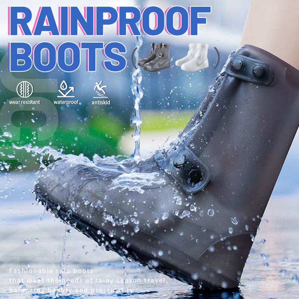 Thickened Waterproof Rain Boots For Men And Women Anti Slip And Wear ...