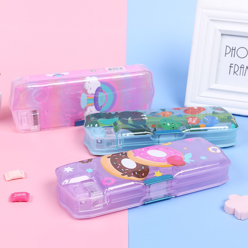 magnetic pencil case double side pencil case | Shopee Philippines
