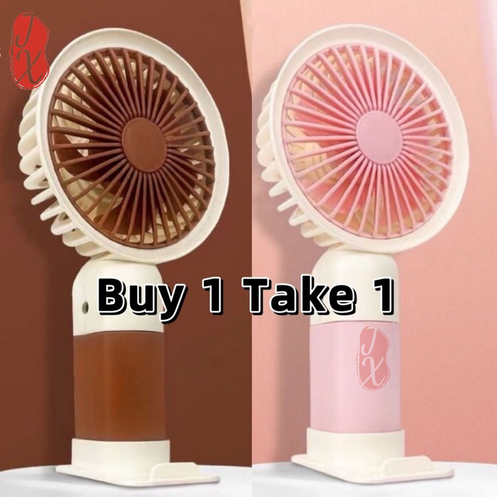 【BUY 1 TAKE 1】 B399-10 Portable Mini Fan Desktop Handheld USB ...