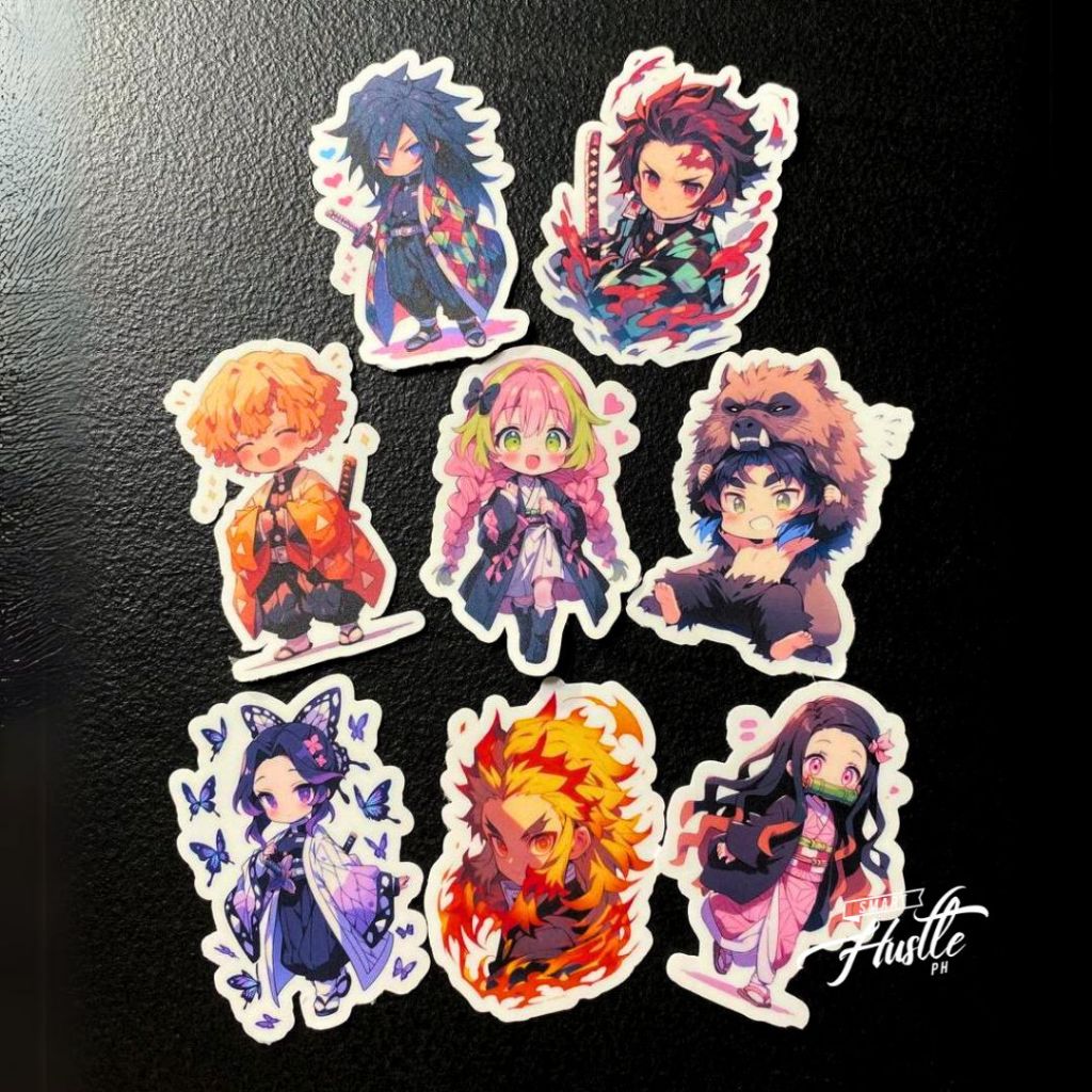 Demon Slayer Stickers - Character Set | Shopee Philippines