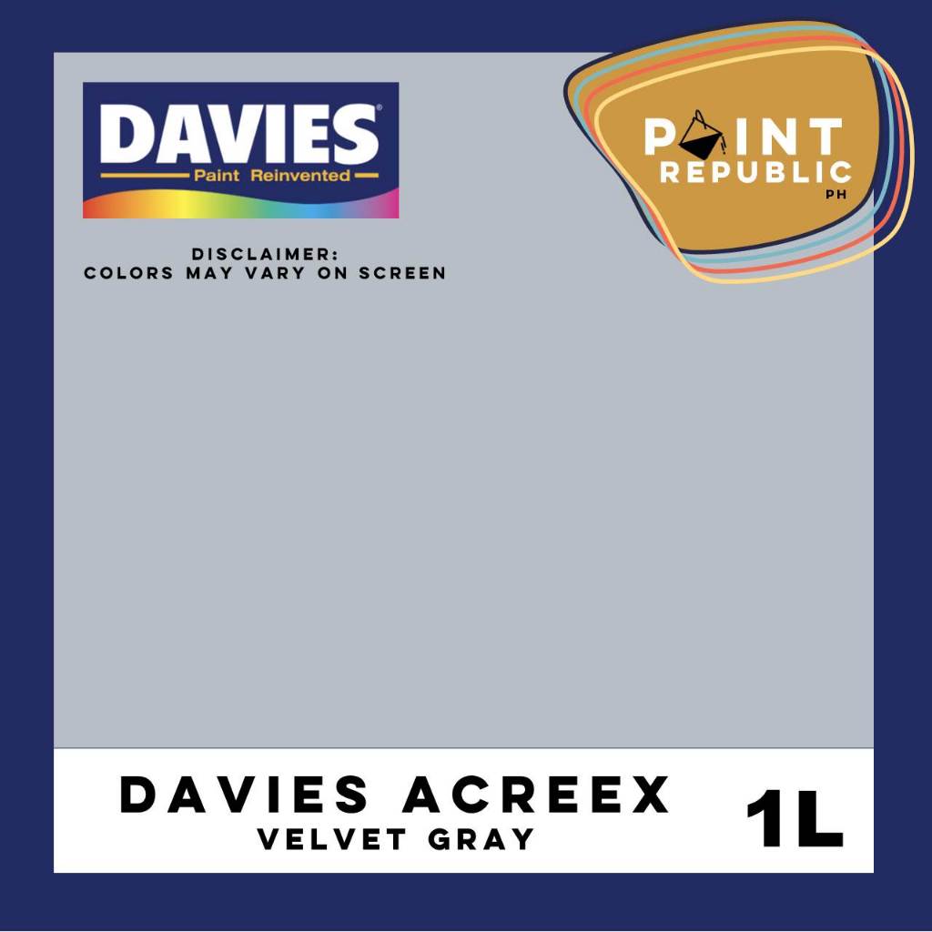Davies ACREEX Chorinated Rubber Base Floor Paint - 1L (1liter / quart ...