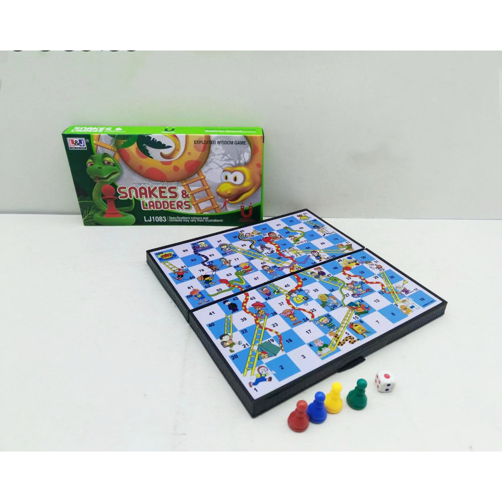 Large Snake and ladder board set for kids development | Shopee Philippines